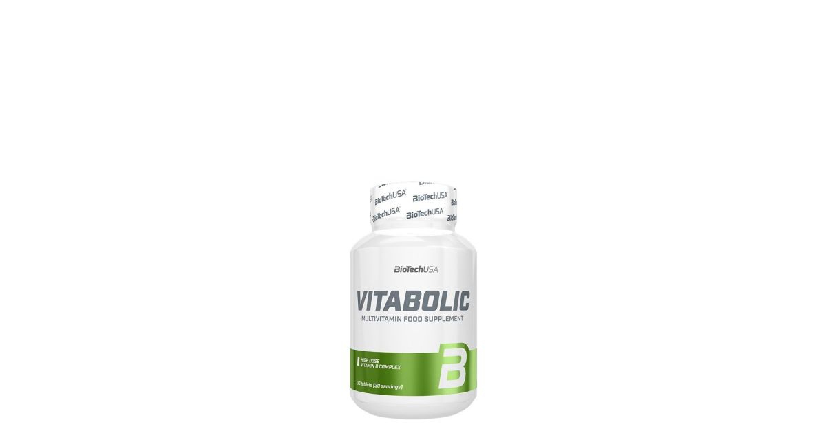 BioTech USA - VITABOLIC - MULTIVITAMIN FOOD SUPPLEMENT - 30 TABLETTA ...