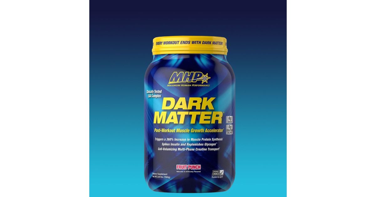 MHP - DARK MATTER - POST WORKOUT MUSCLE GROWTH ACCELERATOR - 1540 G ...