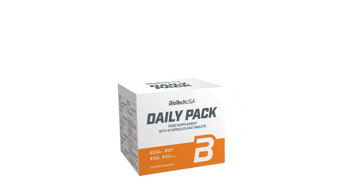 BioTech USA - DAILY PACK - ULTIMATE MULTIVITAMIN PACKS - 30 CSOMAG ...