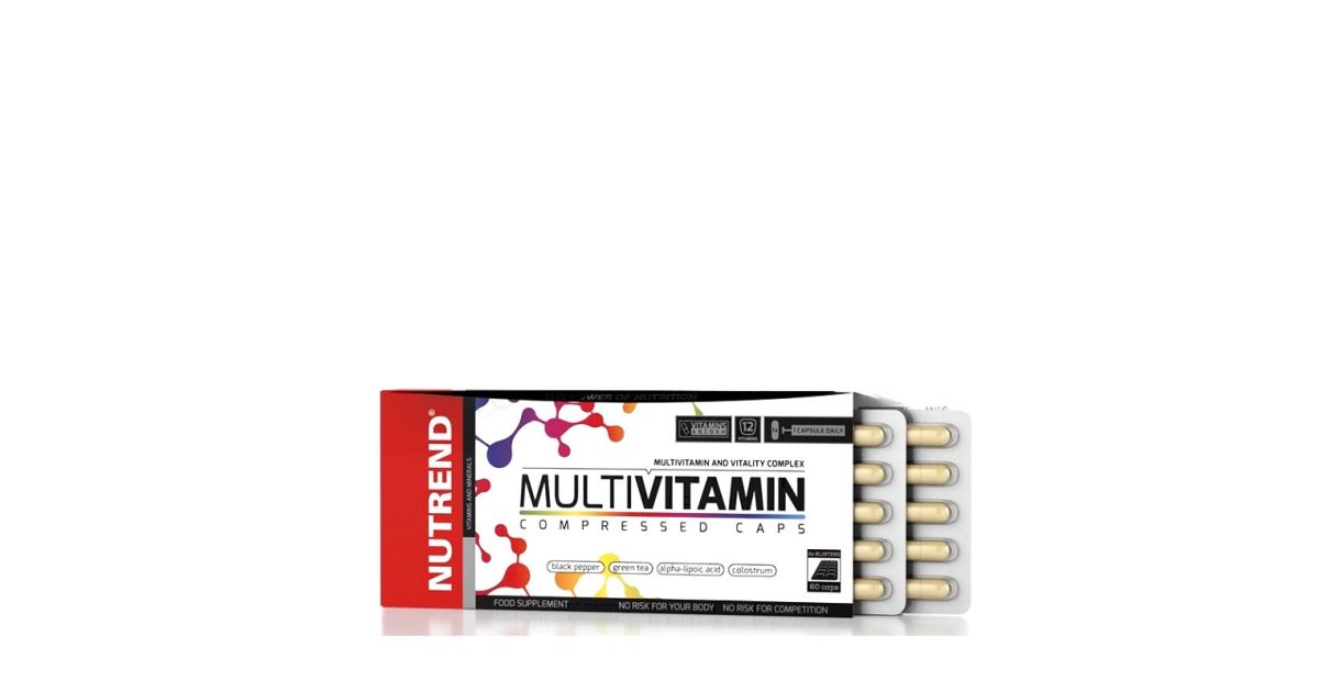 NUTREND - MULTIVITAMIN COMPRESSED CAPS - 60 KAPSZULA - gymstore.hu ...