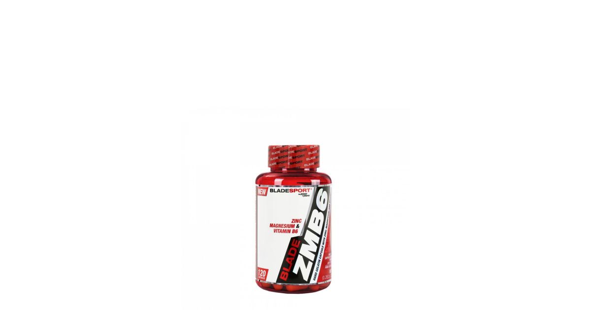 BLADE SPORT - ZMB6 - ZINC, MAGNESIUM AND VITAMIN B6 - 120 KAPSZULA ...