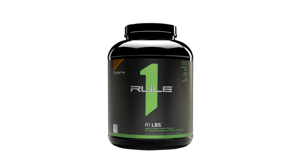 RULE1 - LBS - HIGH CALORIE MASS GAINER - 5:1 CARBOHYDRATE TO PROTEIN ...