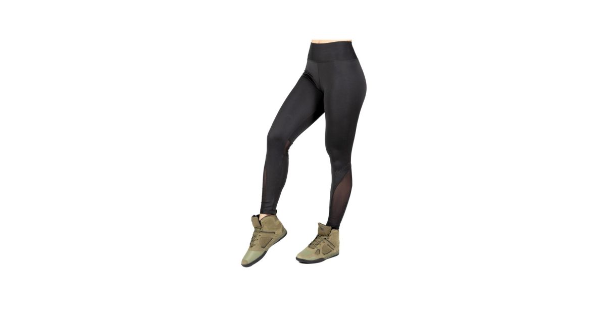 GORILLA WEAR - KAYCEE TIGHTS - BLACK - KAYCEE TIGHTS LEGGINGS - FEKETE ...