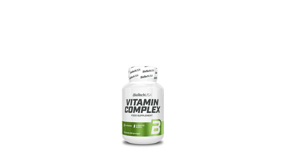 BioTech USA - VITAMIN COMPLEX - MULTIVITAMIN - 60 KAPSZULA - gymstore ...