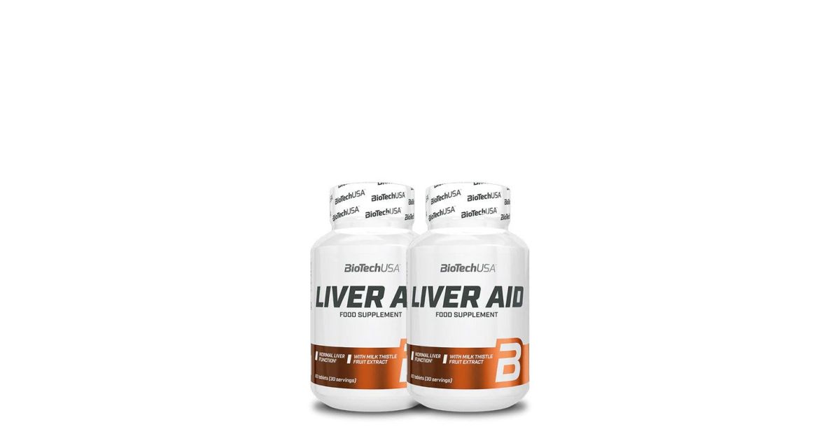 BioTech USA - LIVER AID - MÁRIATÖVIS TABLETTA - 2 X 60 TABLETTA ...