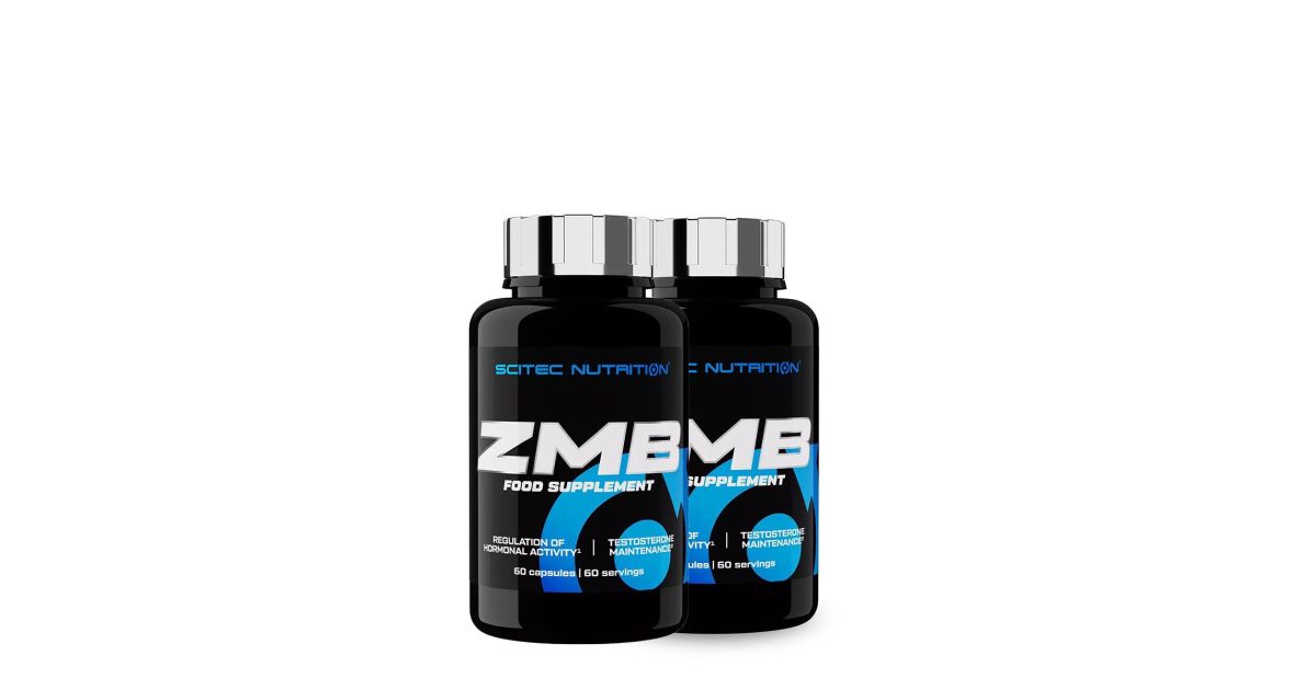 SCITEC NUTRITION - ZMB6 - ZINC, MAGNESIUM & VITAMIN B6 - 2 x 60 ...