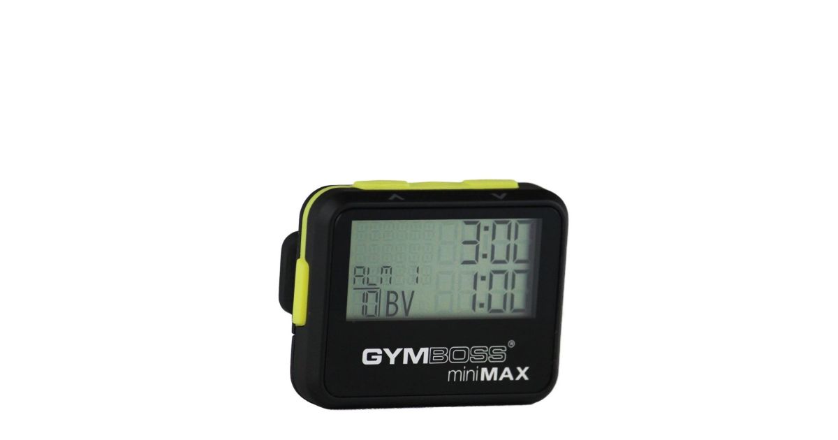 GYMBOSS - MINIMAX INTERVAL TIMER - INTERVALLUM IDŐZÍTŐ EDZÉSHEZ ...