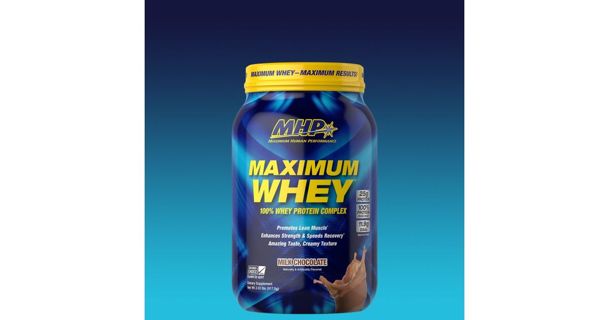 MHP - MAXIMUM WHEY - 100% WHEY PROTEIN - TEJSAVÓ FEHÉRJE - 917 G ...