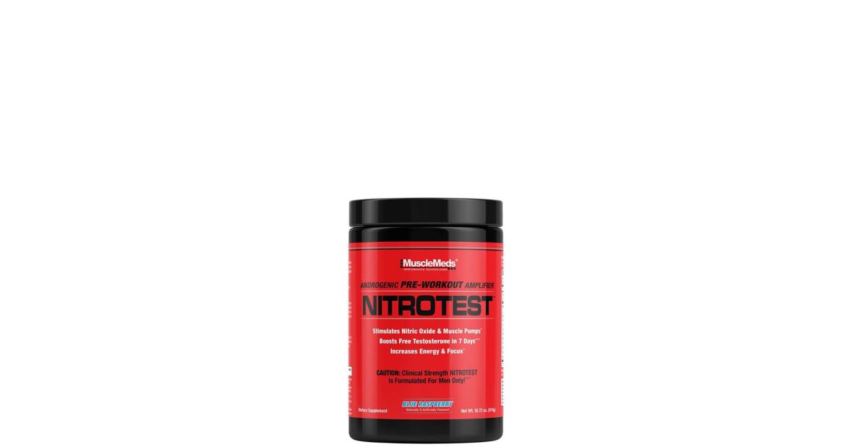 MUSCLEMEDS - NITROTEST PRE-WORKOUT + TEST BOOSTER - EDZÉS ELŐTTI ...