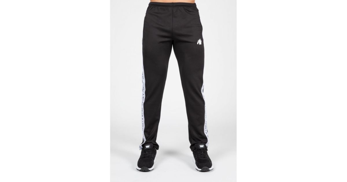 GORILLA WEAR - DELAWARE TRACK PANTS - BLACK - FÉRFI HOSSZÚNADRÁG ...