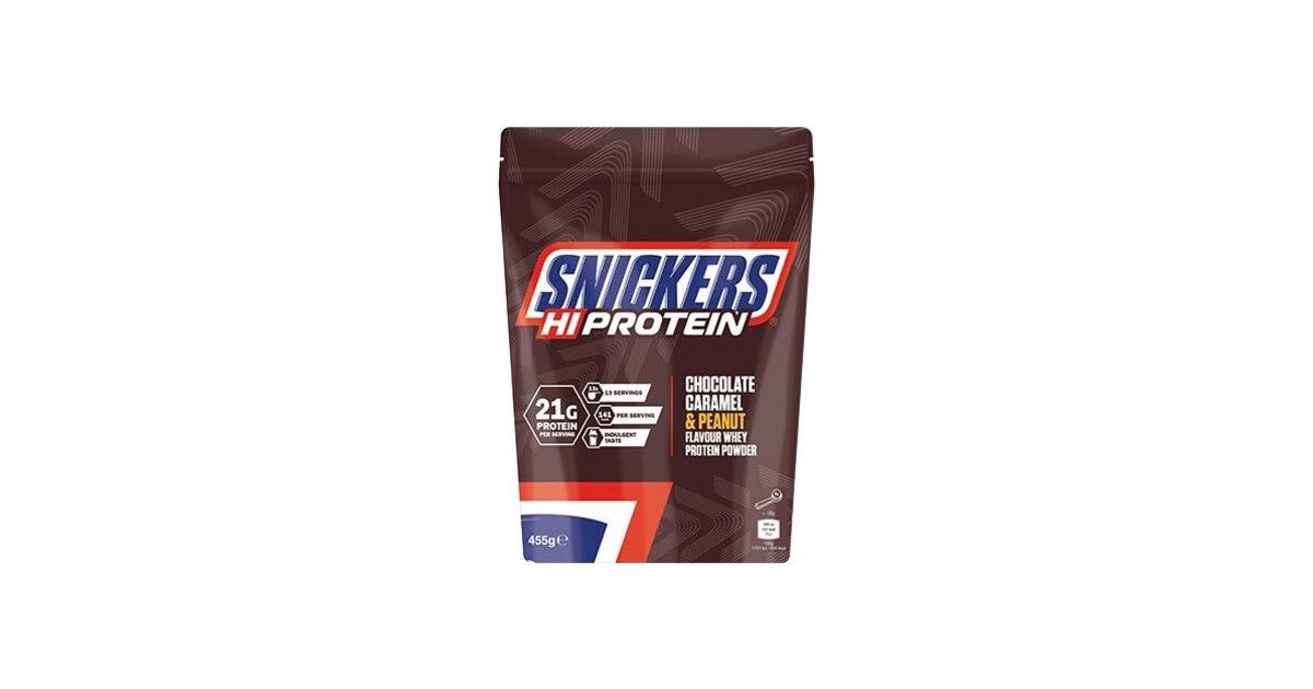 SNICKERS - HI - PROTEIN POWDER - FEHÉRJEPOR - 455 G - gymstore.hu ...