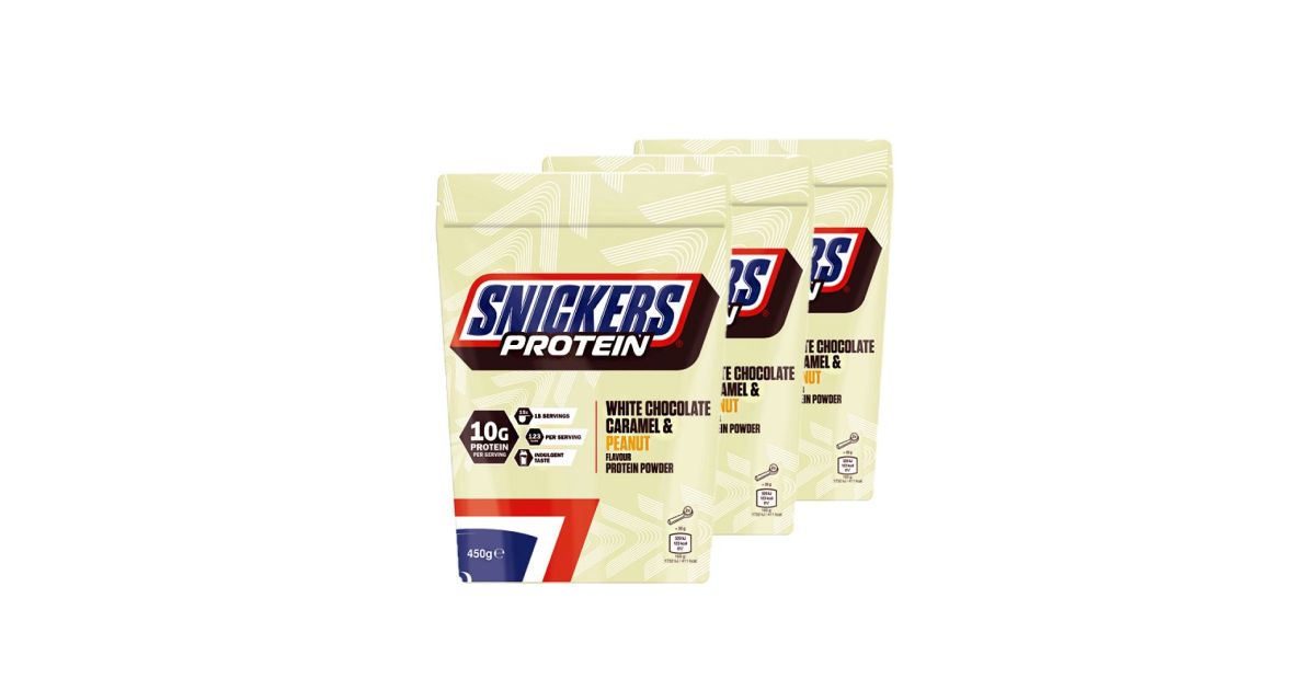SNICKERS - HI - PROTEIN POWDER - WHITE CHOCOLATE - FEHÉRJEPOR - FEHÉR ...