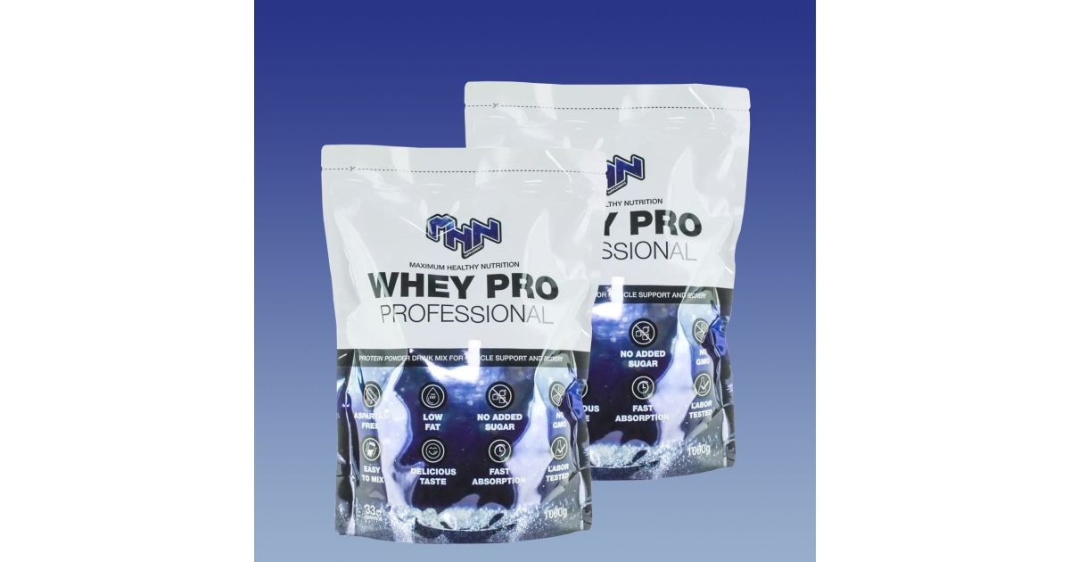 MHN SPORT SUPPLEMENTS - WHEY PRO PROFESSIONAL - 2 x 1000 G - gymstore.hu | Fitness és ...