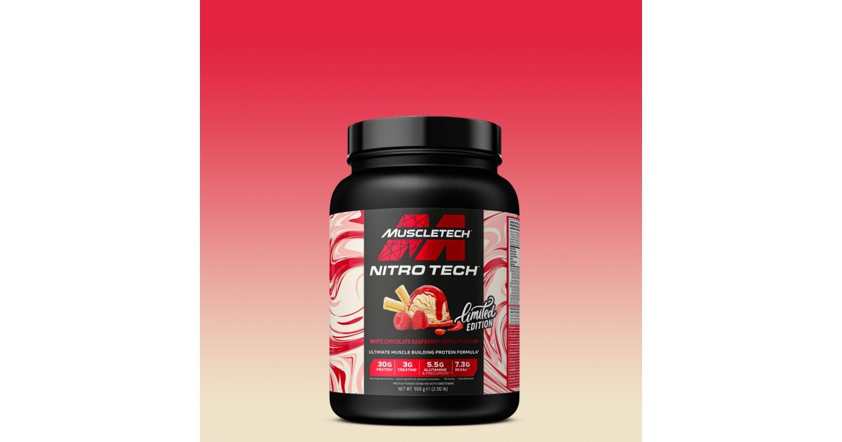 MUSCLETECH - NITRO TECH WHEY PROTEIN - LIMITED EDITION - 2 LBS - 908 G ...