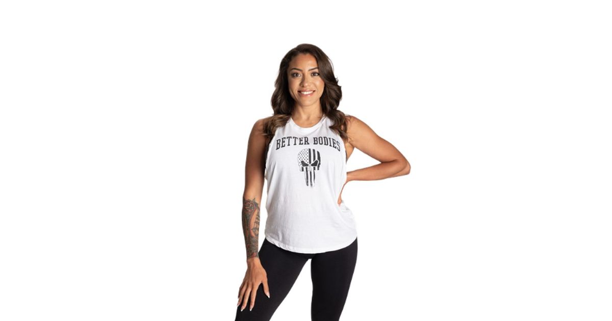 BETTER BODIES - SKULL EMPIRE TANK - NŐI TRIKÓ - FEHÉR - gymstore.hu ...