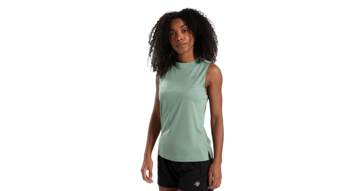 GORILLA WEAR - MOKENA TANK TOP - NŐI TOP - ZÖLD - gymstore.hu | Minden ...